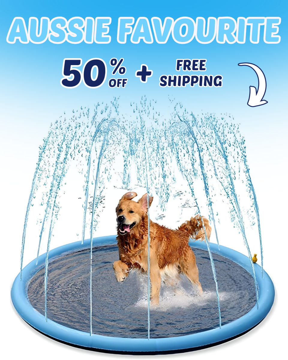Splashy - Dog Sprinkler Pool – smilingpaws